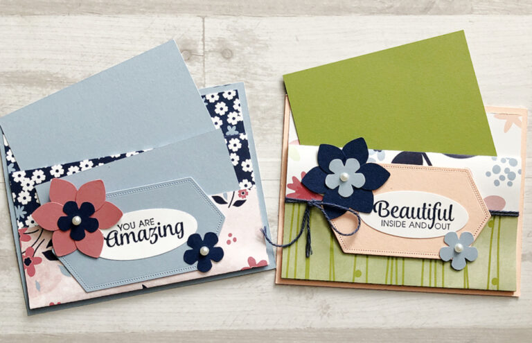 Easy Accordion Fold Card Tutorial - Stamping with Charlene Easy Accordion Fold Card Tutorial - Stamping with Charlene